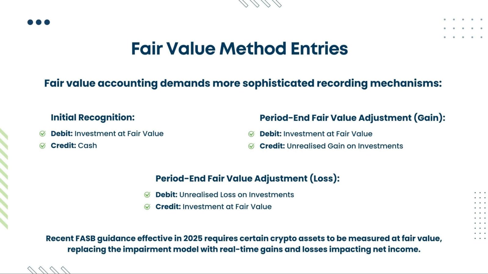 Investment Accounting Methods: Recording & Reporting Income